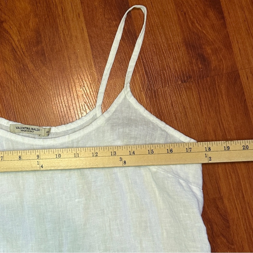 Valentina Naldi White Linen Dress - Gem